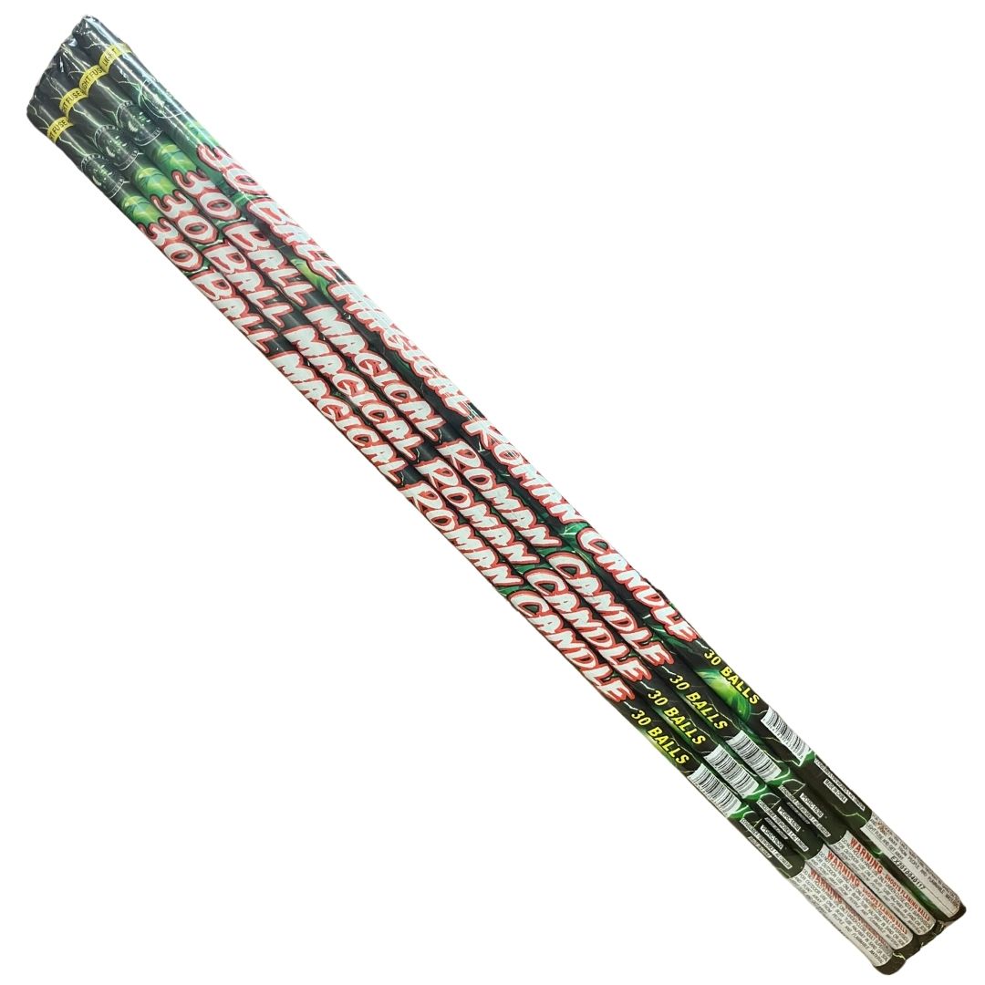 30 Ball Magical Roman Candle 3149
